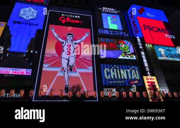 Osaka billboard dotonbori Stock Videos & Footage - HD and 4K Video ...