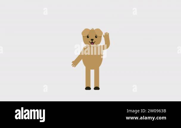 Animated cartoon dog, bones for a doggie 2d animation on a transparent ... Animated cartoon dog, bones for a doggie 2d animation on a transparent ...