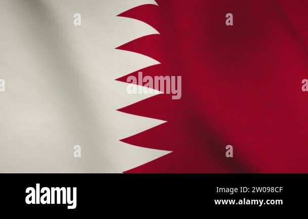 Banner waving qatar flag Stock Videos & Footage - HD and 4K Video Clips ...