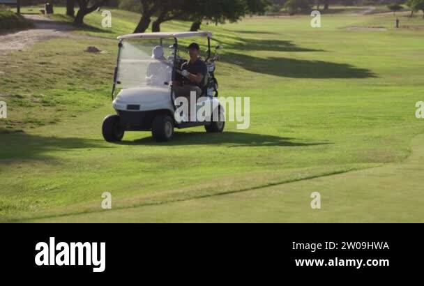 Golf course golf buggy Stock Videos & Footage - HD and 4K Video Clips ...