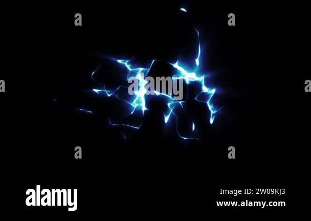 Action Electricity And Energy Effect/ 4k animation of power dynamic ...