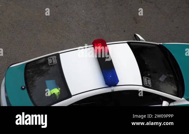 Police car top view Stock Videos & Footage - HD and 4K Video Clips - Alamy
