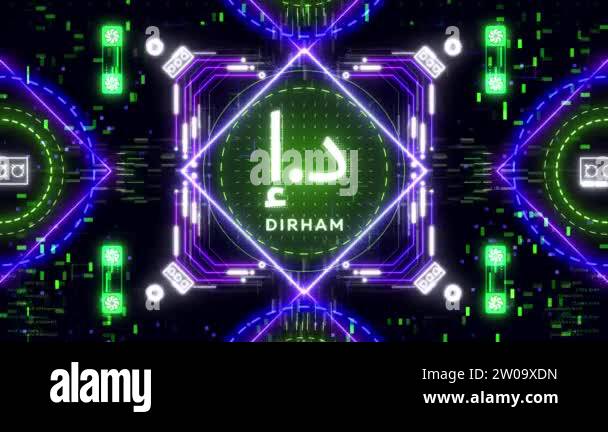 Uae dirham currency background Stock Videos & Footage - HD and 4K Video ...