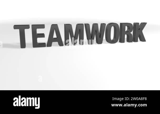 Word TEAMWORK is transformed into word SUCCESS through a dissolution of ...