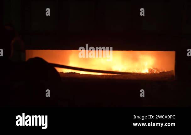 Worker standing blast furnace Stock Videos & Footage - HD and 4K Video ...