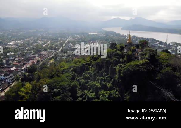 Phousi hill temple luang prabang laos Stock Videos & Footage - HD and ...