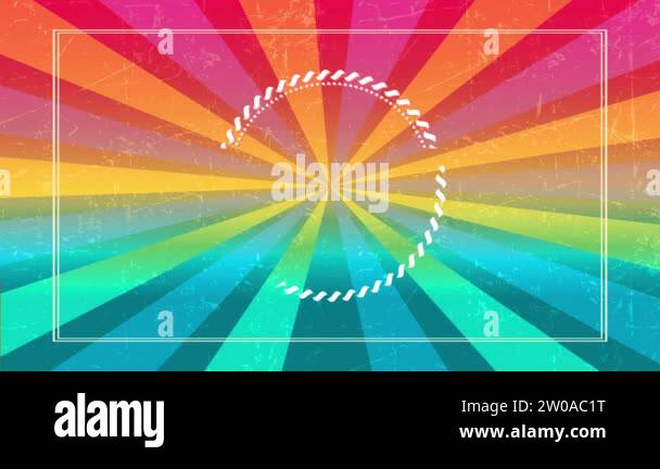 Springing Element Moving A Order To Compose Break Announcement With A Circular With Retro ...