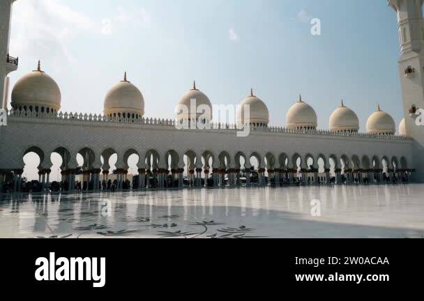 Abu Dhabi, United Arab Emirates - October 2018:. Sheikh Zayed Bin ...