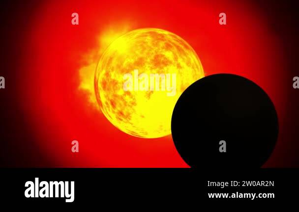 Solar eclipse All solar energy and the solar system of the universe In ...