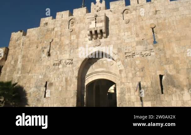 Lion gate jerusalem israel Stock Videos & Footage - HD and 4K Video ...