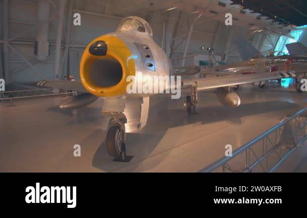 Washington DC North American F-86A Sabre Fighter Jet on Display at the ...