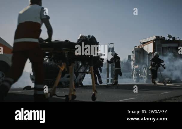 Crash rescue vehicle Stock Videos & Footage - HD and 4K Video Clips - Alamy