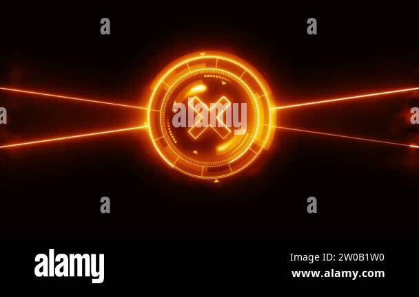 Futuristic sports game loop animation. Versus fight background. Radar ...