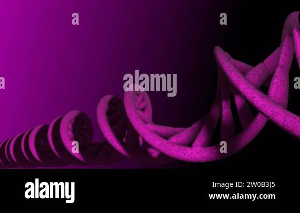 DNA code. Abstract 3d polygonal wireframe DNA molecule helix spiral ...