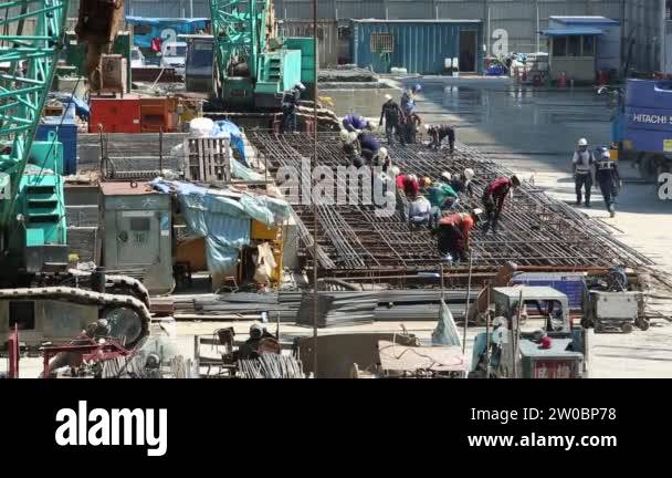 Taipei, Taiwan-01 June, 2016: Overview Of Construction Industry Asian ...