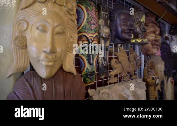 Ethnic traditional african mask art Stock Videos & Footage - HD and 4K ...