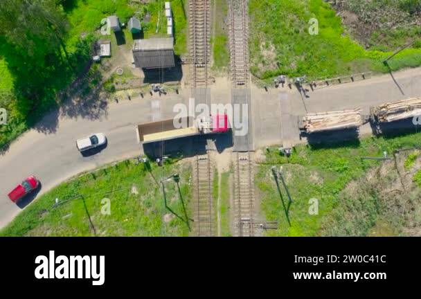 Highway rail grade crossing Stock Videos & Footage - HD and 4K Video ...