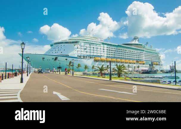 The Beautiful Explorer of the Seas Cruise Ship from Royal Caribbean ...
