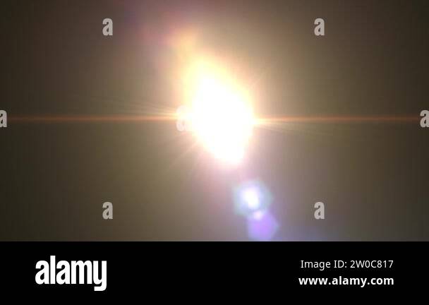 Optical lens flare effect, 4K Light Ray, high quality and realistic. a ...