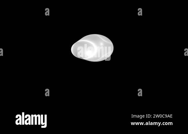 Cylinder narrow rotate animation 3d on the black background Stock Video ...