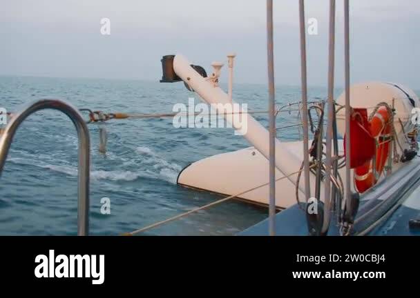 Rigging on catamaran sailing boat Stock Videos & Footage - HD and 4K ...