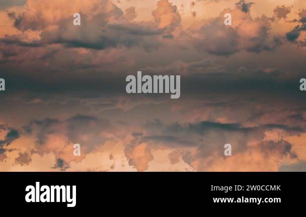 CLOUDS TIME LAPSE, BUILDING MOTION CLOUD WITH BLUE SKY. Puffy fluffy white clouds blue sky time ...