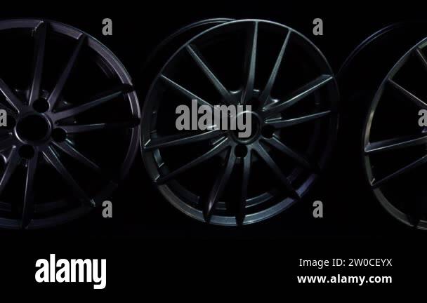 Cast metal wheels Stock Videos & Footage - HD and 4K Video Clips - Alamy