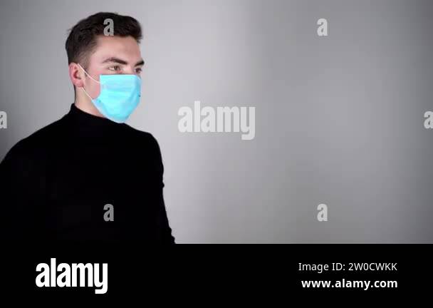 Person taking off blue medical Stock Videos & Footage - HD and 4K Video ...