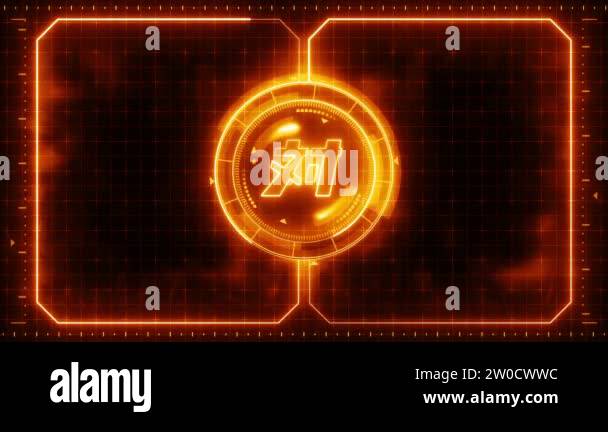 Futuristic sports game loop animation. Versus battle fight background ...