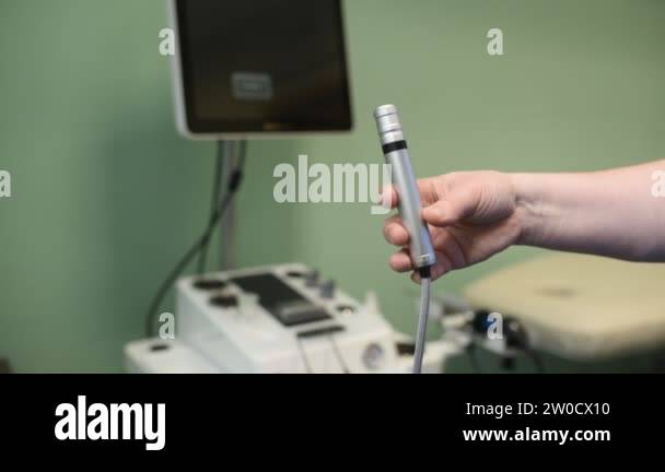 Rhinoscopy for endoscopic examination and treatment of sinusitis ...