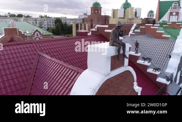 Yoshkar-Ola city, Republic of Mari El, Russia - May, 2019: View of the ...