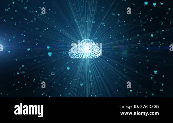 Cyber security digital data and conceptual futuristic look at information technology of internet ...