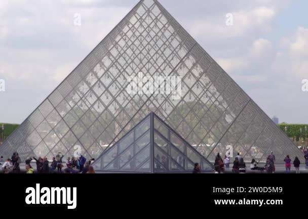 PARIS,FRANCE-30 APRIL,2019:Most famous French landmark - Louvre Museum ...