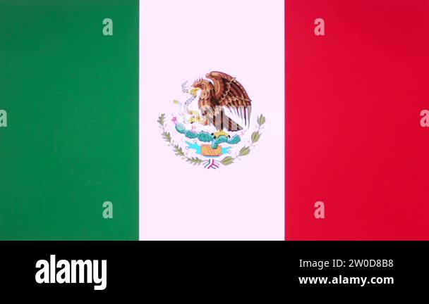 Hand giving thumb up with Mexico flag, approval gesture with copy space ...