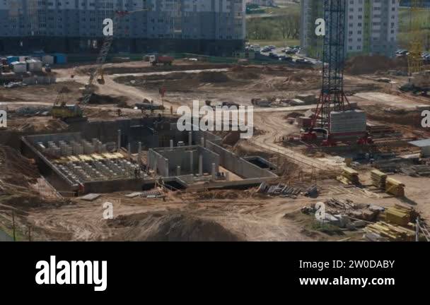 Pit foundation building house Stock Videos & Footage - HD and 4K Video ...
