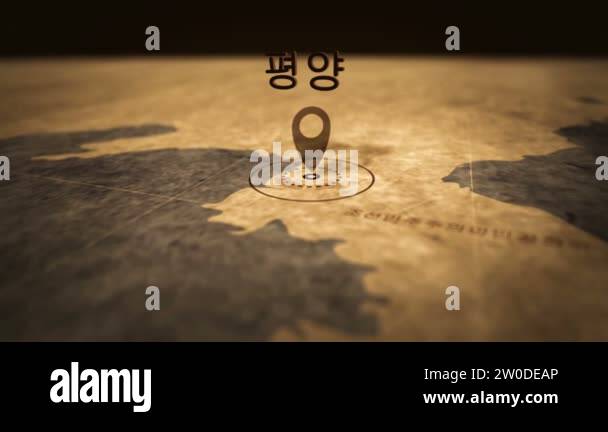 Vintage korean map Stock Videos & Footage - HD and 4K Video Clips - Alamy