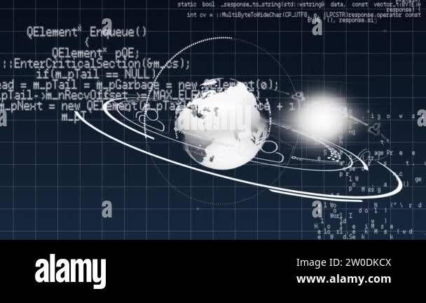 Rotating globe grid lines animation Stock Videos & Footage - HD and 4K Video Clips - Alamy