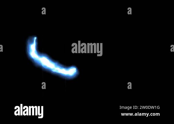 Vintage Cartoon Comic Light Stroke Fx Animations/ 4k animation of a ...