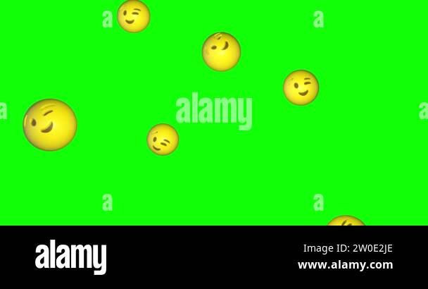 Emoji emoticon winking face eye closed and one eyebrow raised falling ...