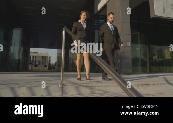 Business people leaving work Stock Videos & Footage - HD and 4K Video ...