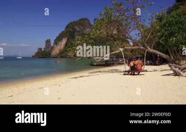 Koh Phak Bia Island - small isle located behind Hong Island. Blessed ...