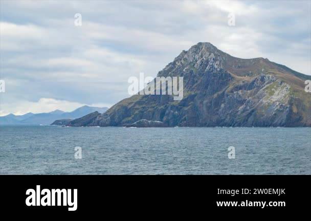 Cape Horn Southernmost Tip of South America Medium Shot of Mountain ...