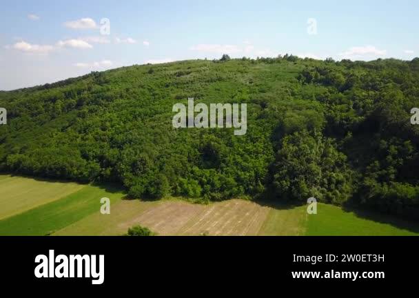 Green Fields and Hills in the Countryside Green Fields and Hills in the ...