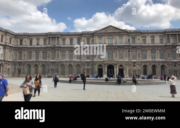 PARIS,FRANCE-30 APRIL,2019:Most famous French landmark - Louvre Museum ...