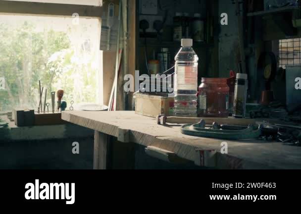 Dusty work bench Stock Videos & Footage - HD and 4K Video Clips - Alamy