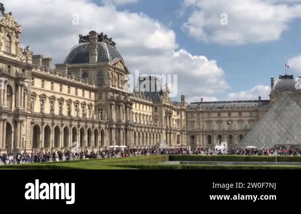 PARIS,FRANCE-30 APRIL,2019:Most famous French landmark - Louvre Museum ...