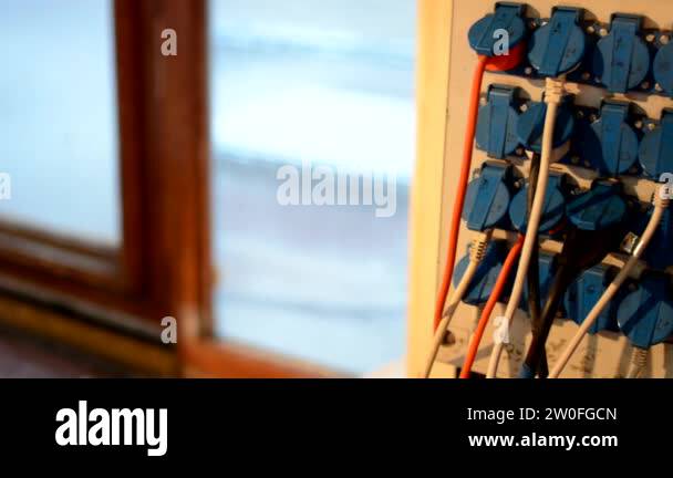 Industrial wall socket Stock Videos & Footage - HD and 4K Video Clips ...