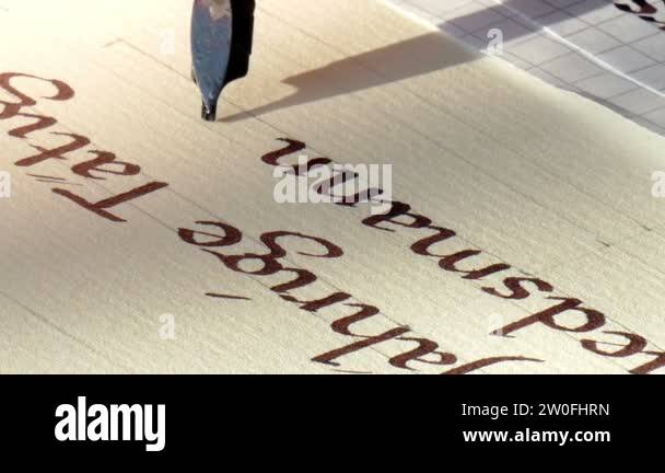 Handwriting Stock Videos & Footage - HD and 4K Video Clips - Alamy