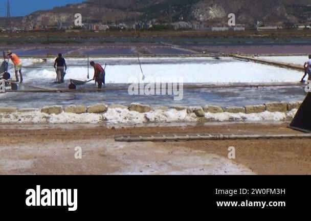Sea salt production sicily Stock Videos & Footage - HD and 4K Video ...