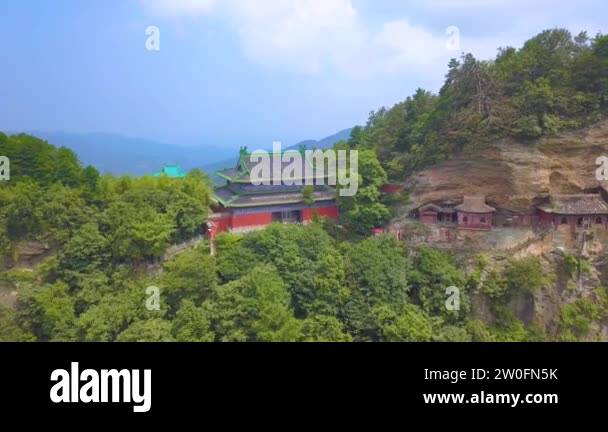 Nanyan Temples are located on the cliff around the temple are over 500 ...